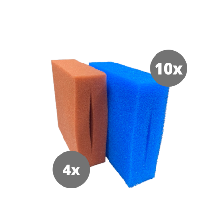 Replacement foam filter sponges fine